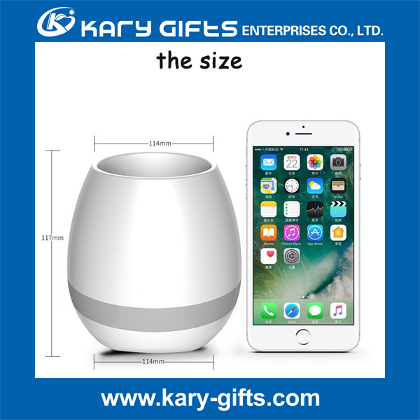 Outdoor Magic Smart Music Flower Pot with Bluetooth Speaker Playing ...